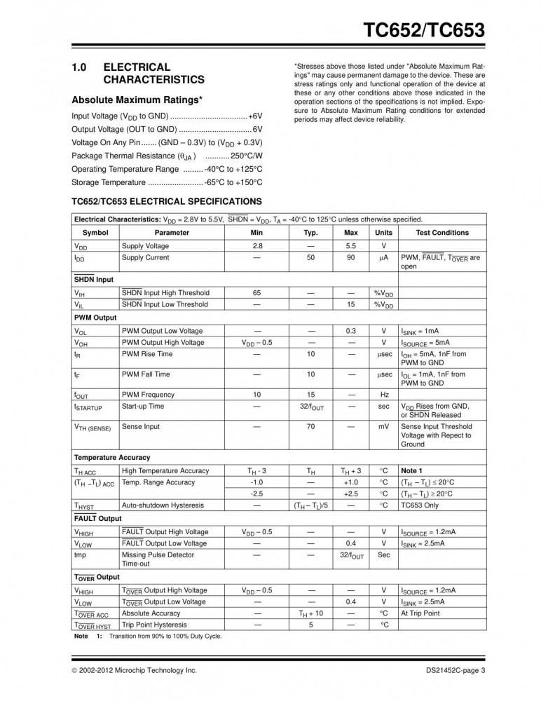 TC653 documentation page 3