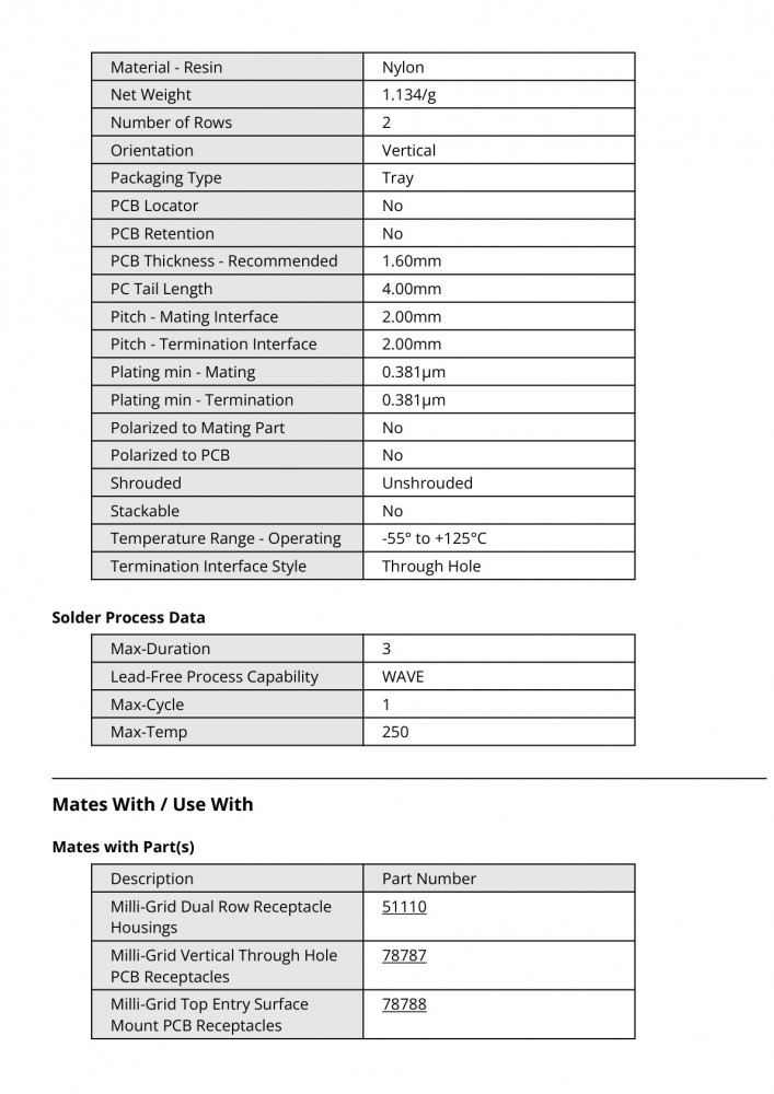 MOLEX 877580003 document preview, page 3