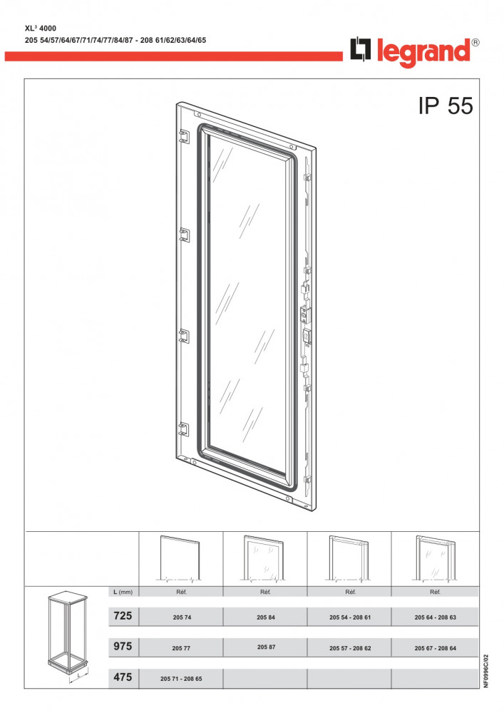 Legrand product document page 1