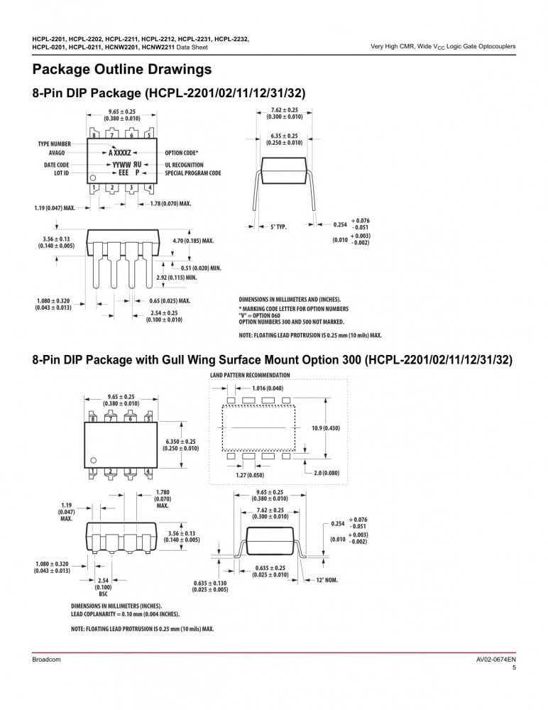 HCNW2211 datasheet page 5