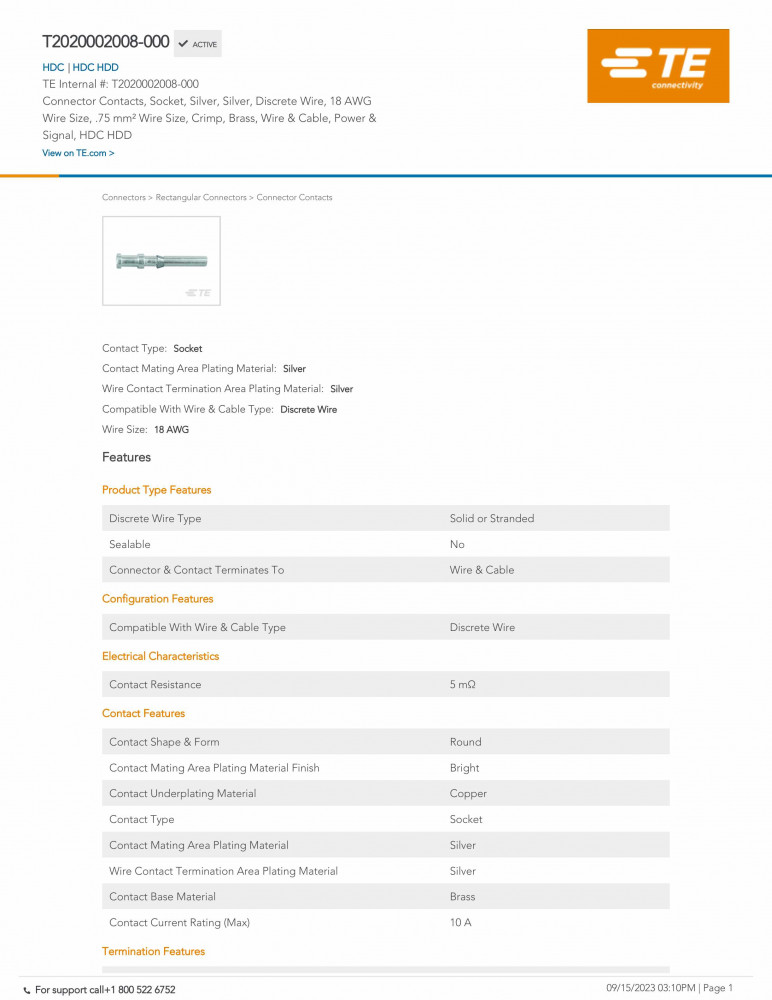 T2020002008-000 product document page 1