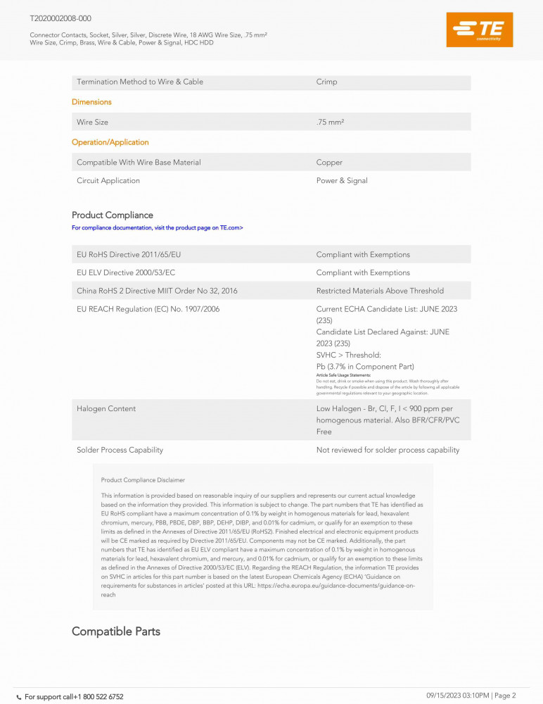 T2020002008-000 product document page 2