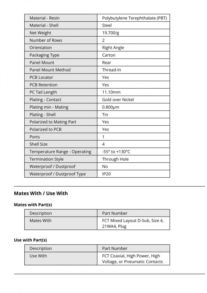 MOLEX 1731071967 drawing preview, page 3