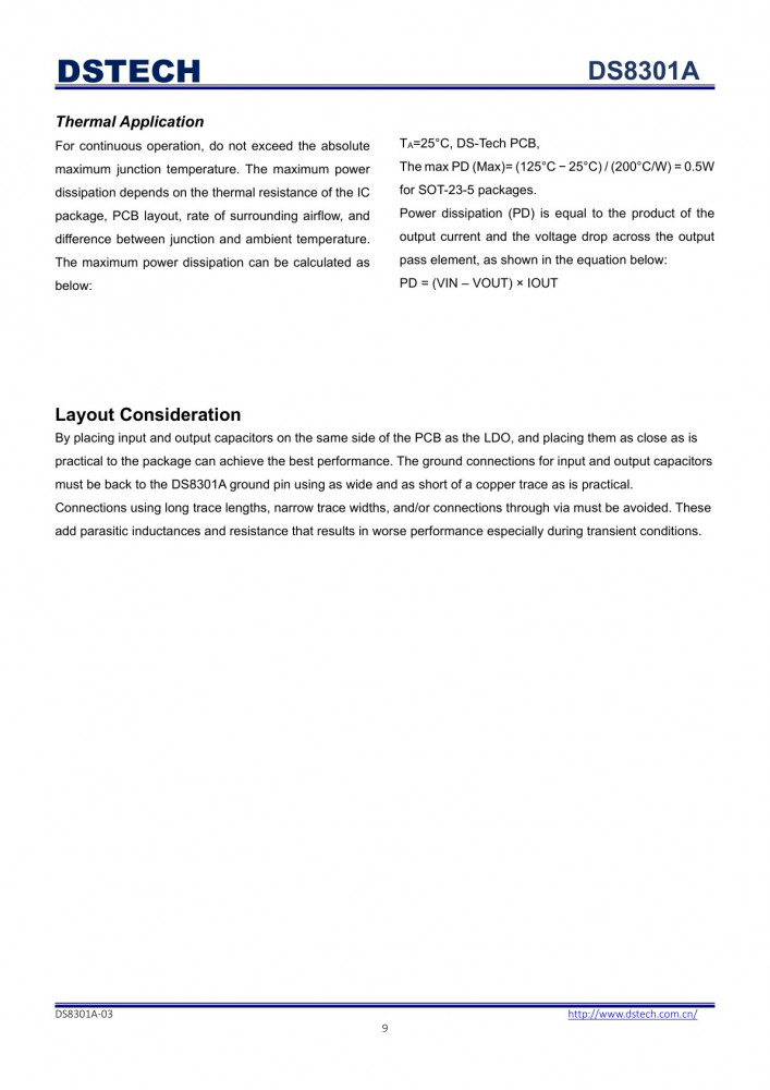 DS8301A datasheet page 9