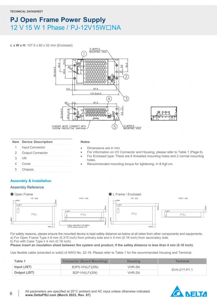 PJ-12V15WBNA datasheet page 6