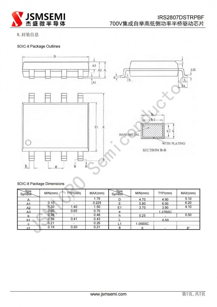 IRS2807DS datasheet page 7