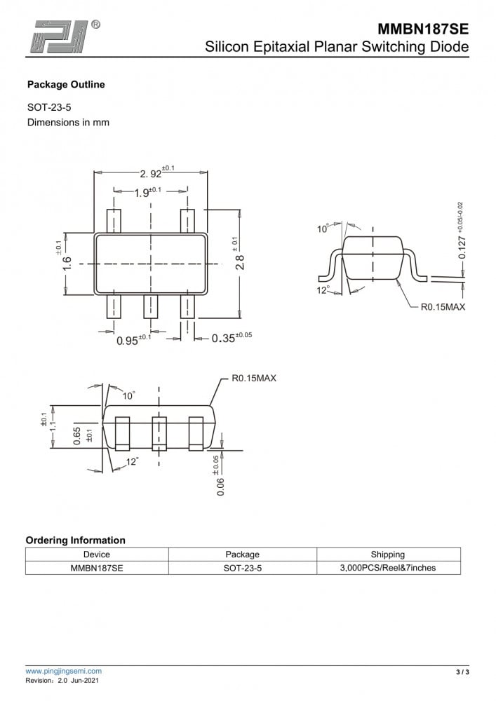MMBN187SE datasheet page 3