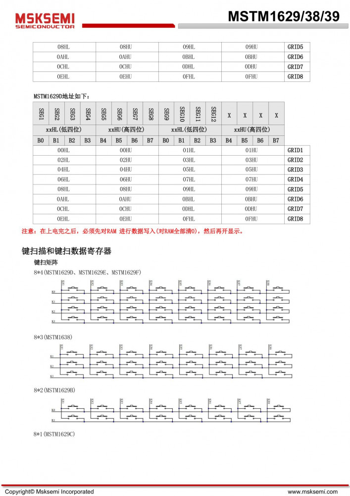 MSTM1639 datasheet page 10