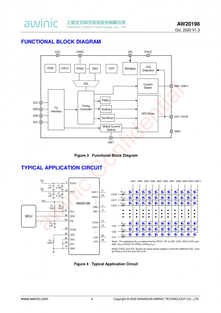 AW20198QNR datasheet page 4