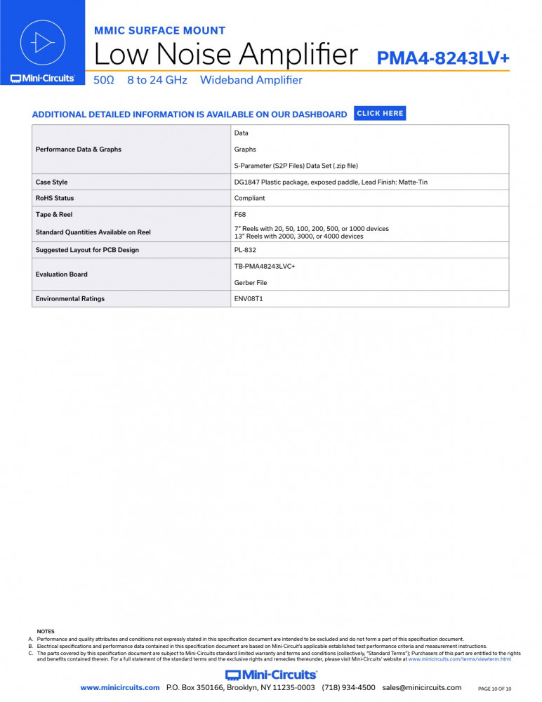 PMA4-8243LV+ datasheet page 10
