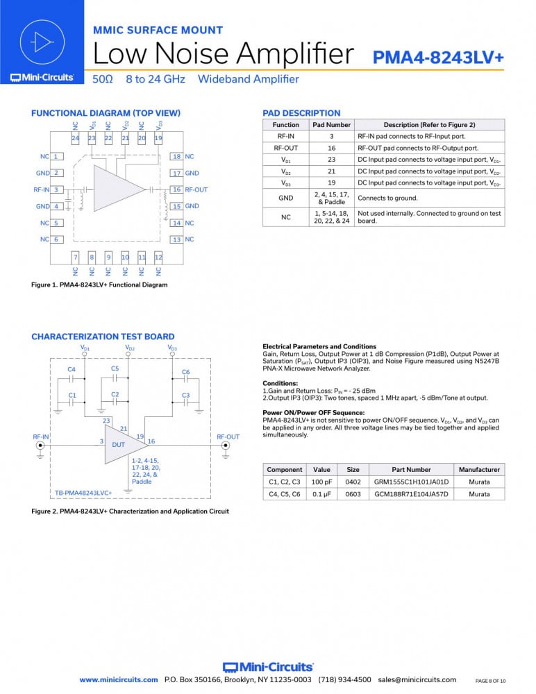 PMA4-8243LV+ datasheet page 8
