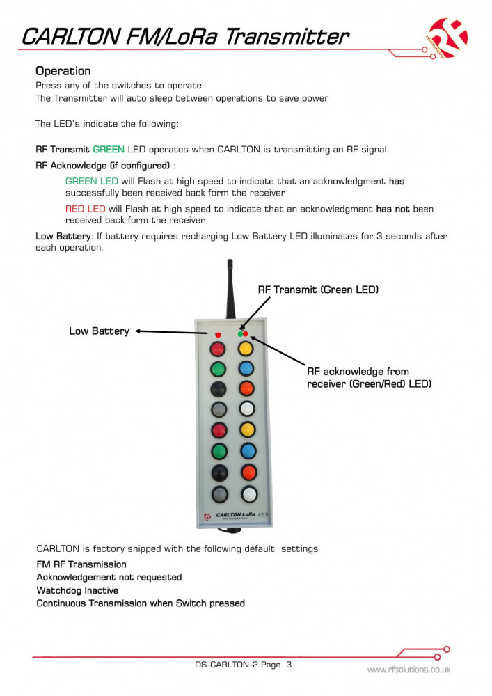 CARLTON document preview, page 3