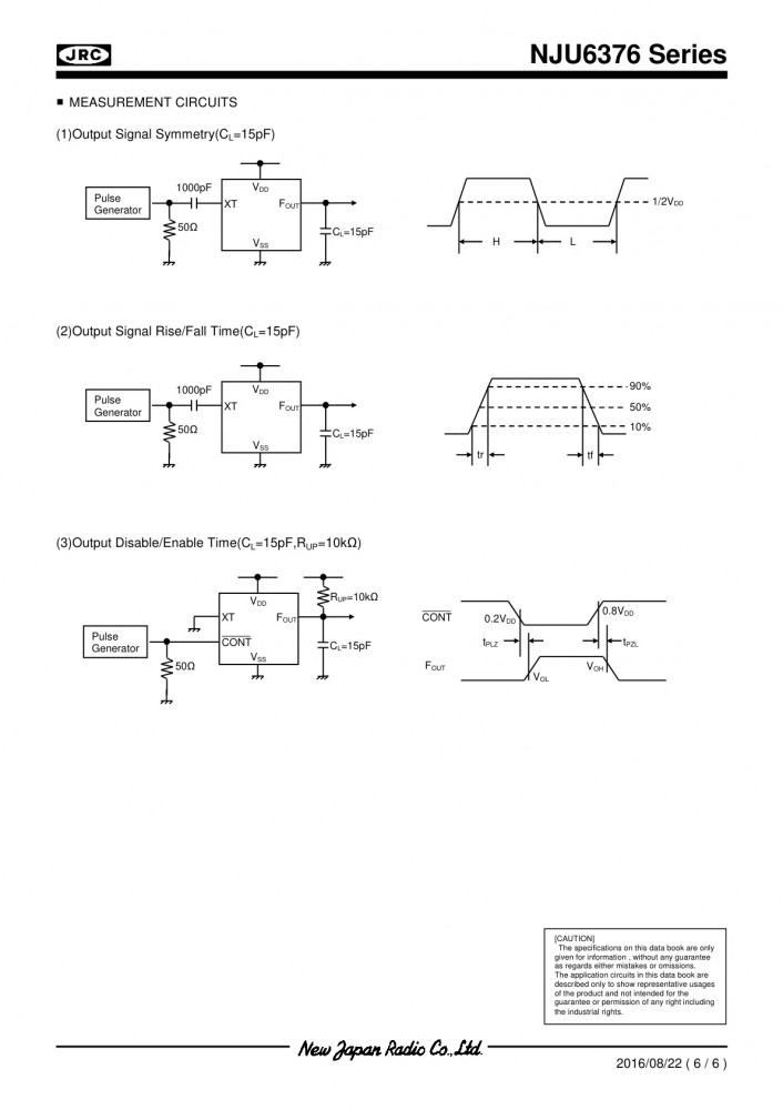 NJU6376 technical document page 6