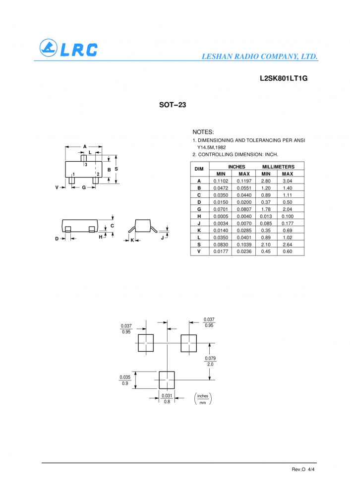 L2SK801LT1G datasheet page 4