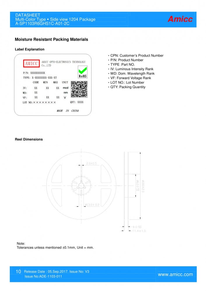 A-SP1103R6GHS1C-A01-2C datasheet page 10