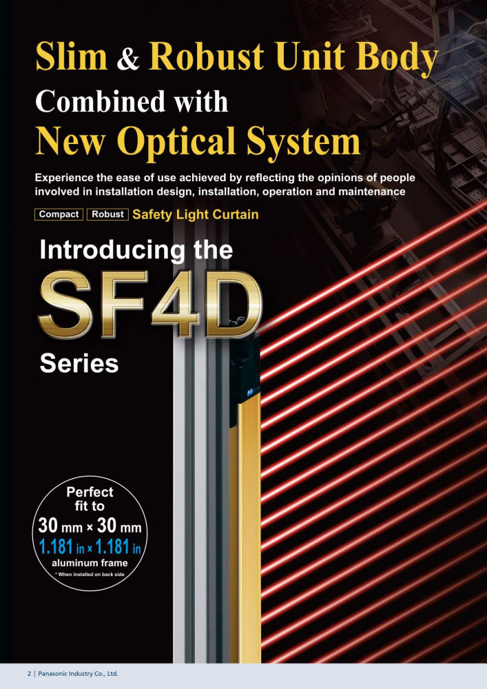SF4D series product documentation page 2