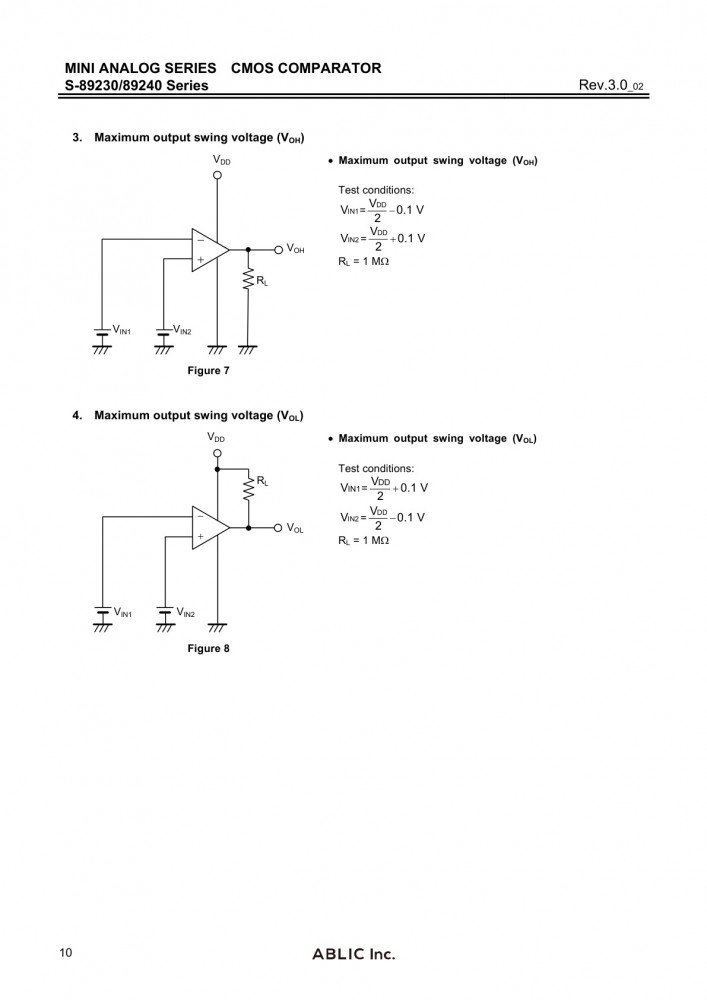 ABLIC S-89230 and S-89240 datasheet page 10
