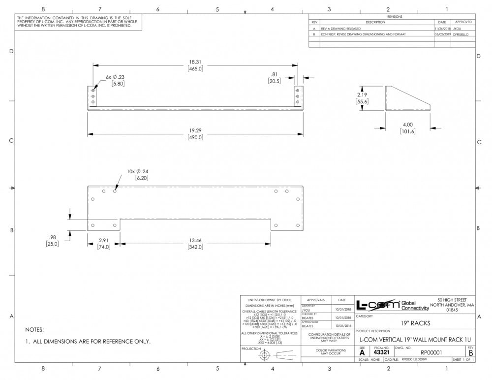 RP00001 technical document preview
