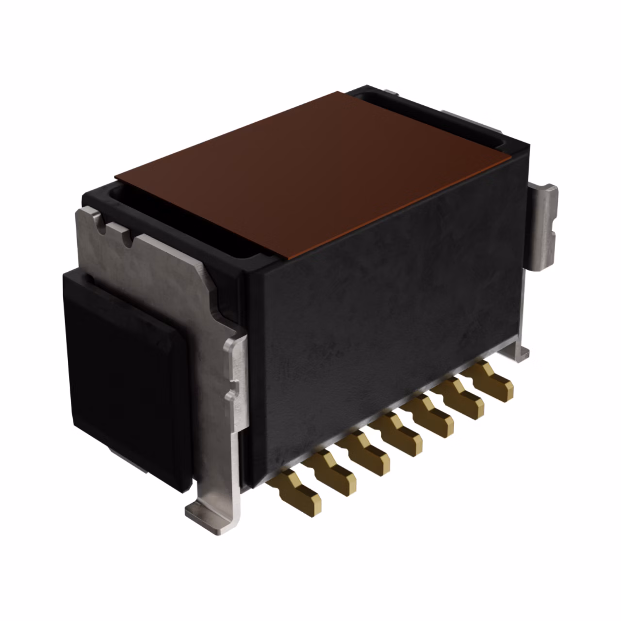 1.00mm Pitch, Rely-On PCB Header, Single Row, Vertical, Surface Mount, 0.38µm Gold (Au) Plating, Inner Positive Lock, 7 Circuits, Black for sale