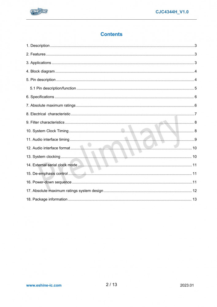 CJC4344H datasheet page 2