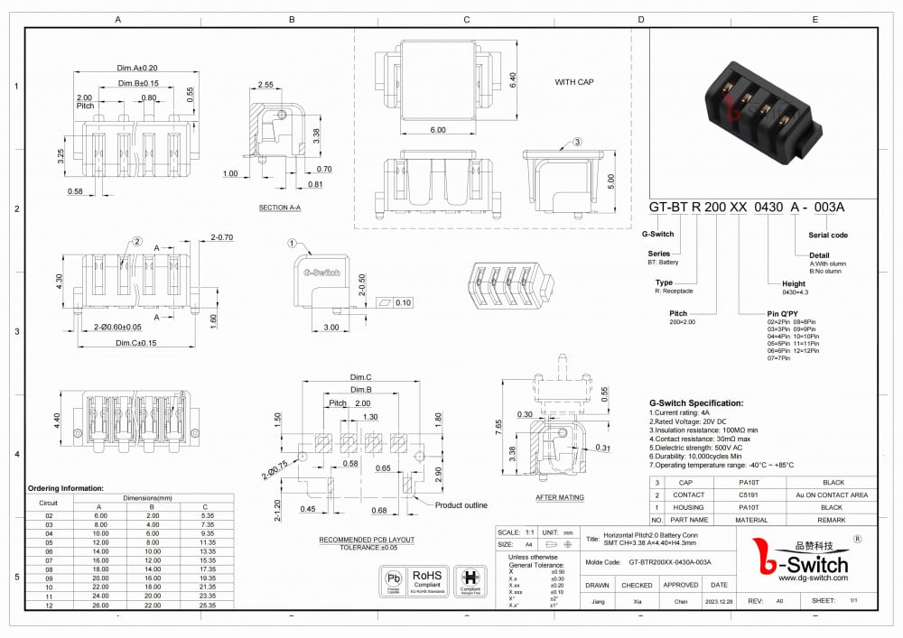 GT-BTR20004-0430A-003A technical document preview