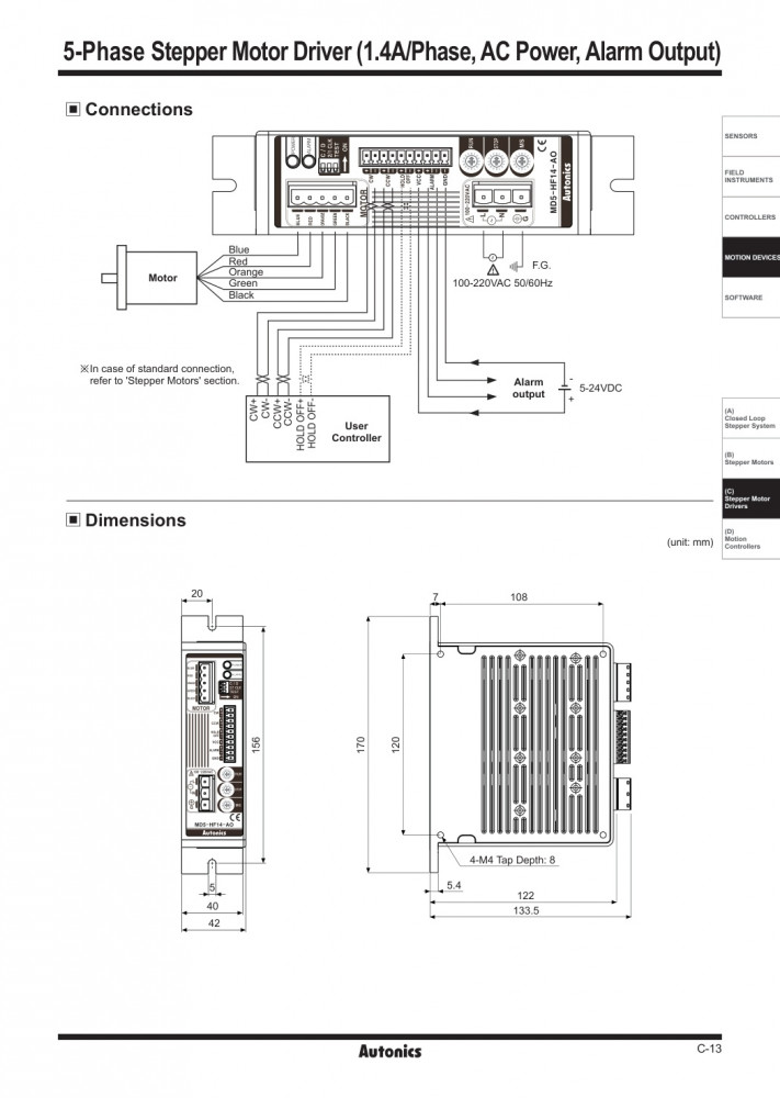 MD5 Series technical document page 10