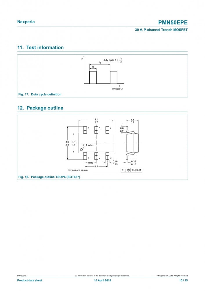 PMN50EPEX datasheet page 10