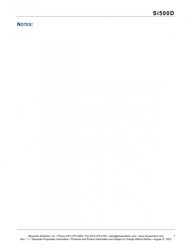 Si500D datasheet page 7