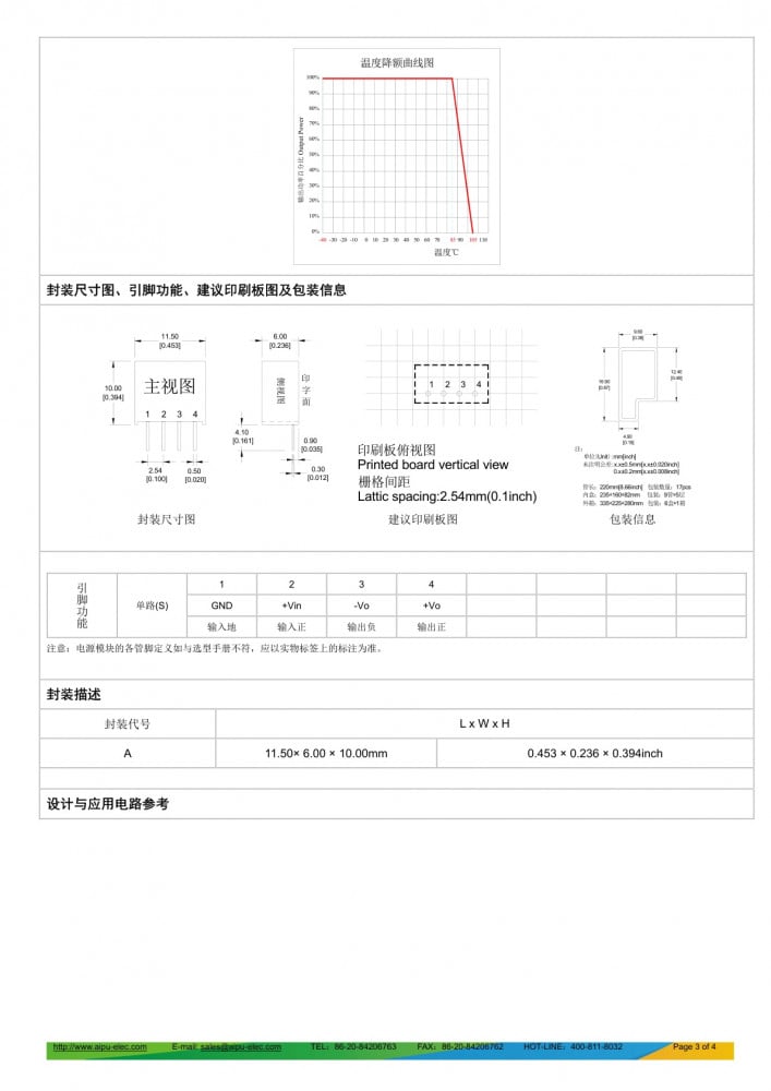 NNV25 series datasheet page 3