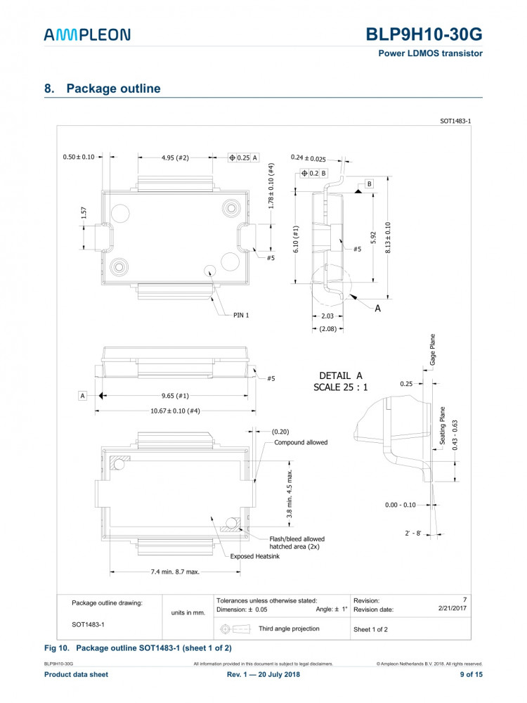 BLP9H10-30G datasheet page 9