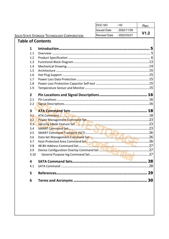 Product document preview, page 4