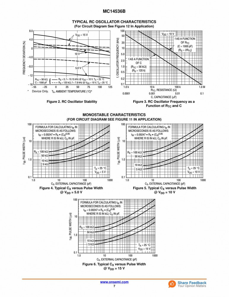 MC14536B datasheet page 7