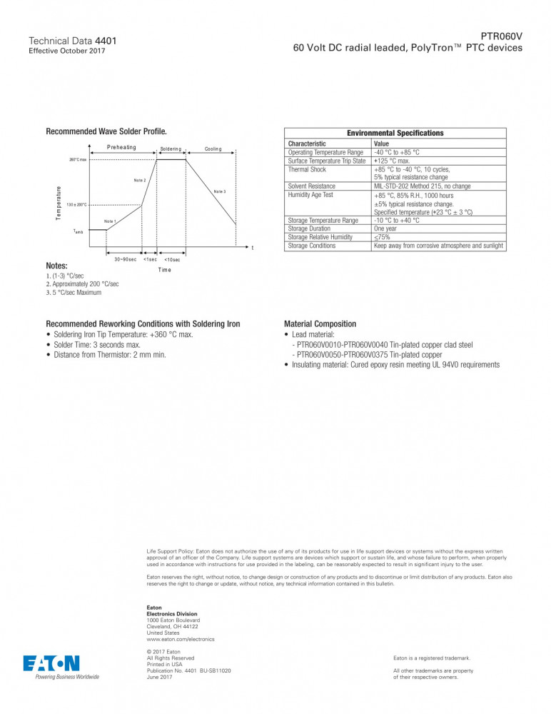 PTR060V0025-TR datasheet page 4
