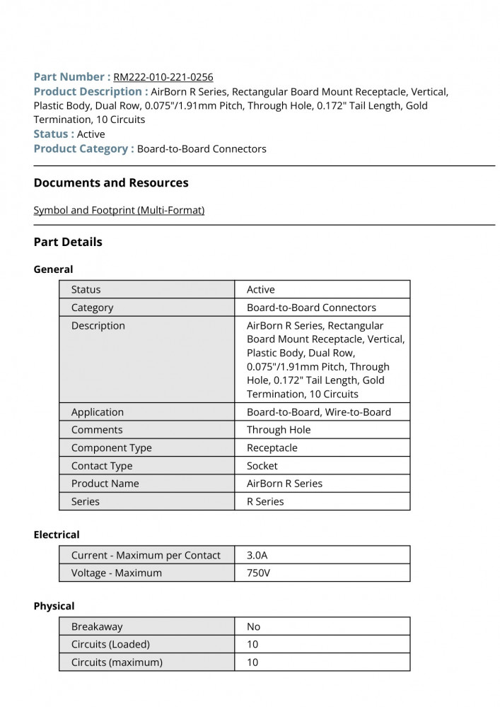 Technical document visual, page 1