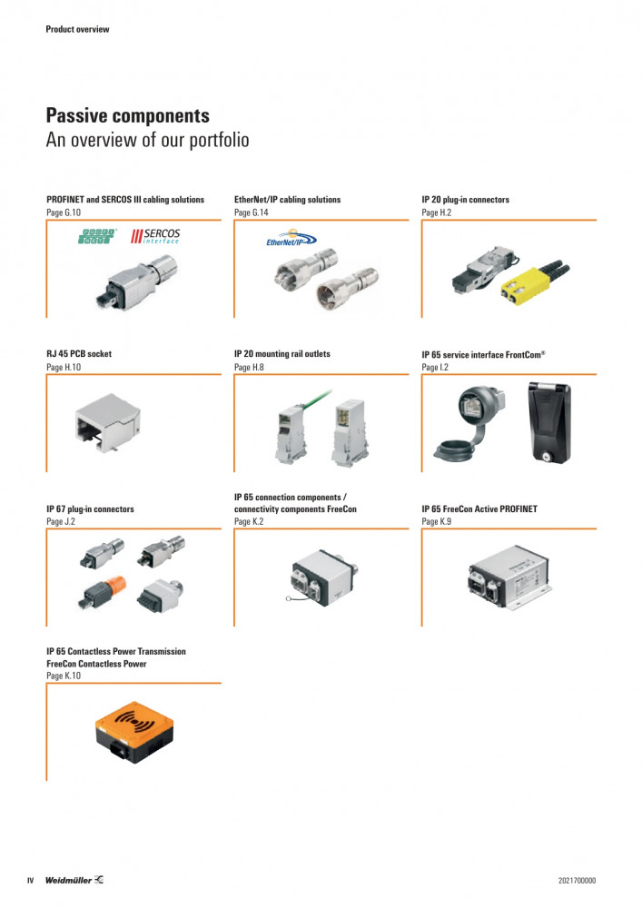 WEIDMULLER Industrial Ethernet catalogue page 6