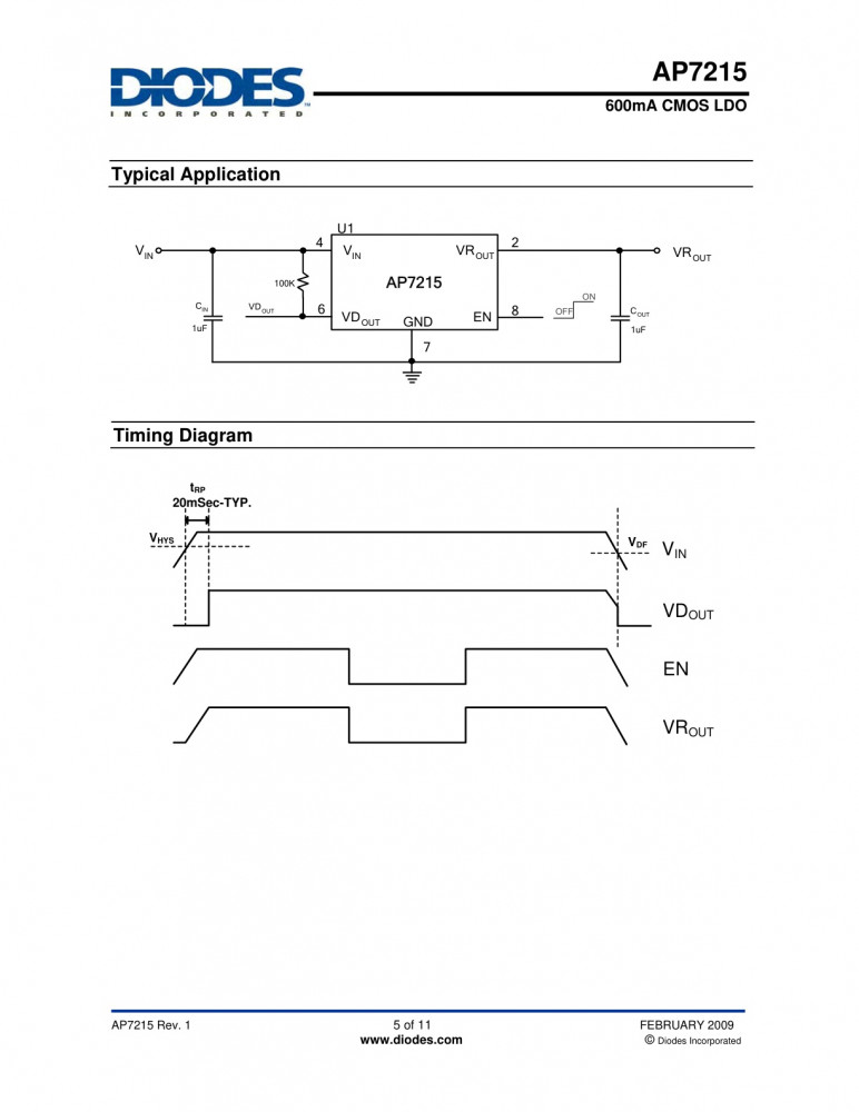 AP7215 datasheet page 5