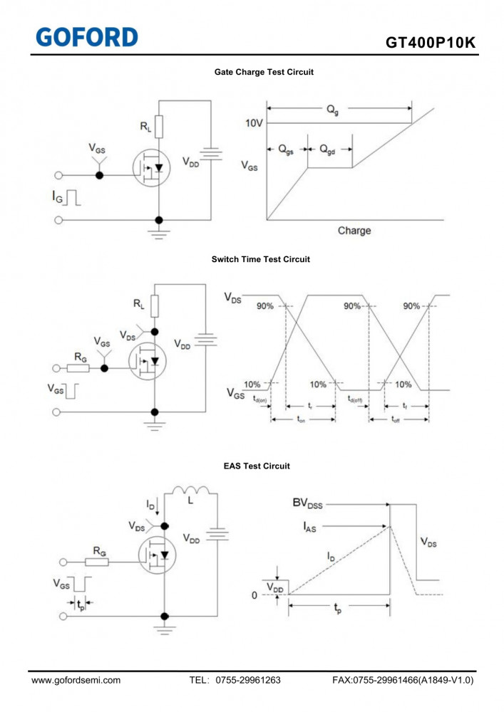 GT400P10K datasheet page 3