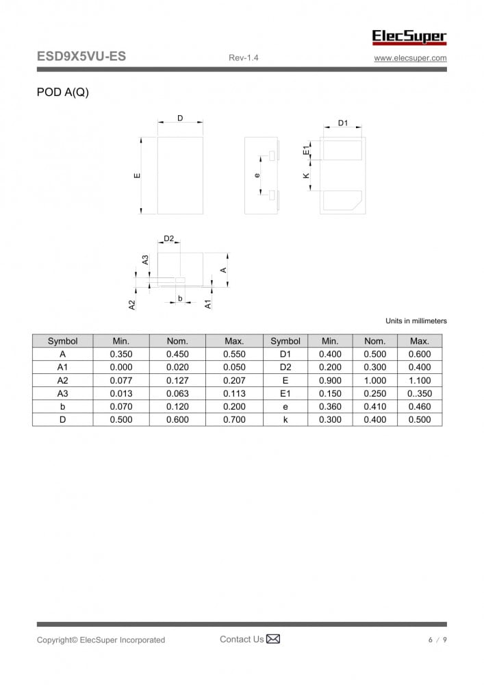 ESD9X5VU-ES datasheet page 6