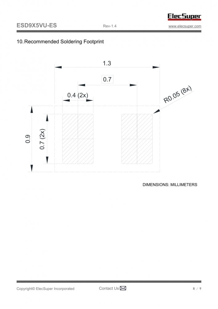 ESD9X5VU-ES datasheet page 8