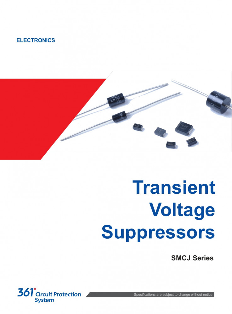 SMCJ series datasheet page 1