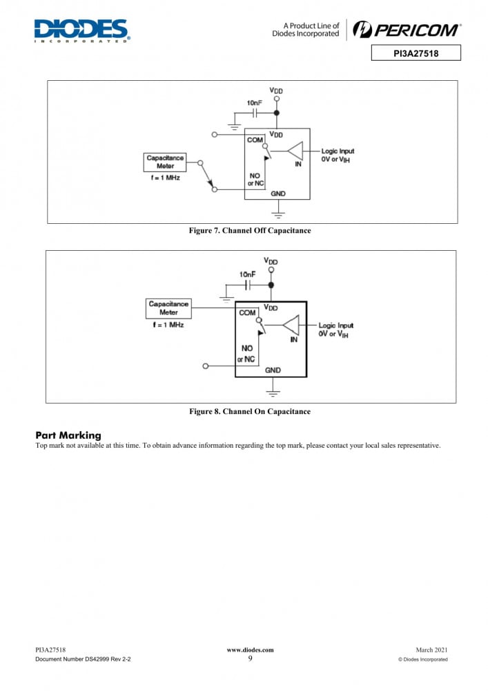 PI3A27518 datasheet page 9