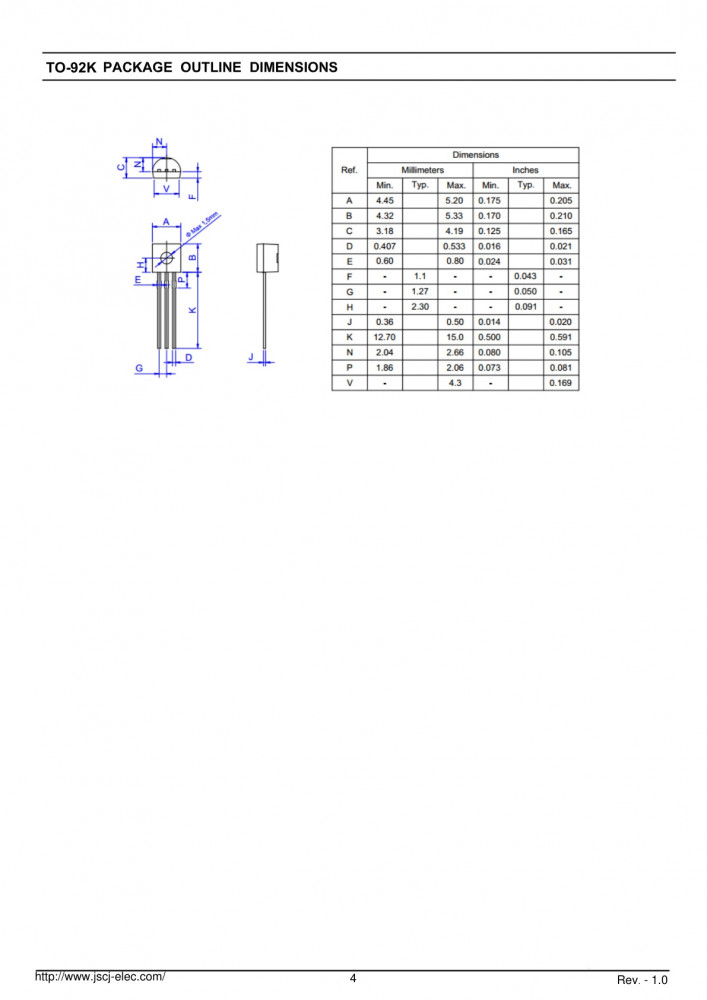 CS008G datasheet page 4