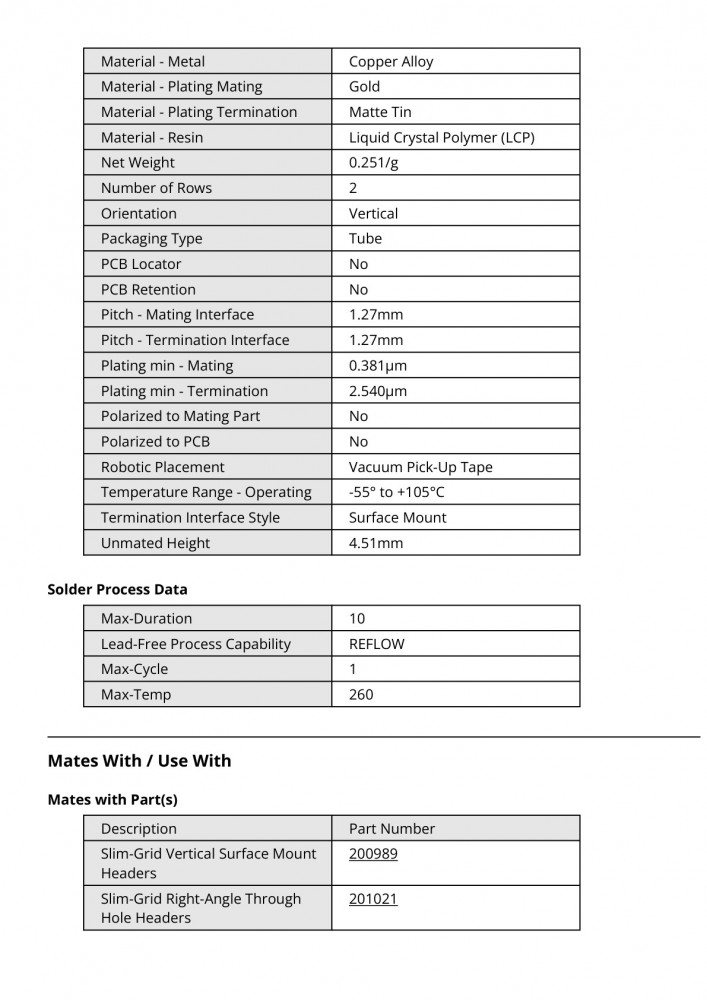 MOLEX 781201818 technical document image 3