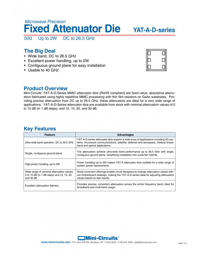 YAT-6A-DG+ technical document page 1