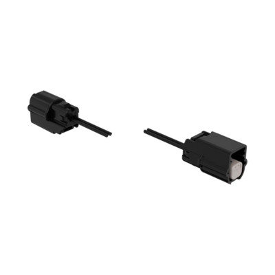 MX64 Female-to-MX64 Female Off-the-Shelf (OTS) Cable Assembly, Single Row, 300.00mm Length, Tin (Sn) Plating, 2 Circuits, Black for sale