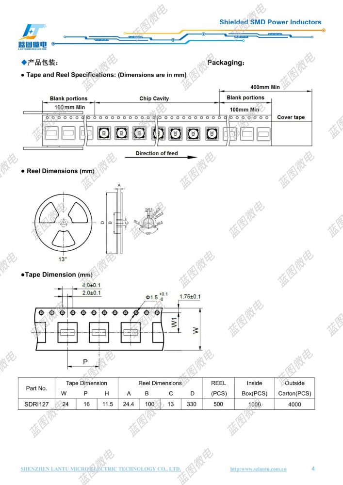 SDRI127 datasheet page 4