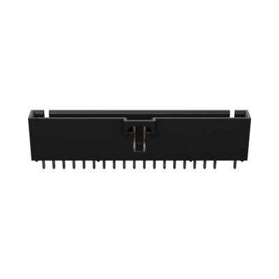 2.54mm Pitch SL Header, Single Row, Vertical, Shrouded, 3.30mm Tail Length, 20 Circuits, Circuit 19 Voided, Tin (Sn) Plating for sale