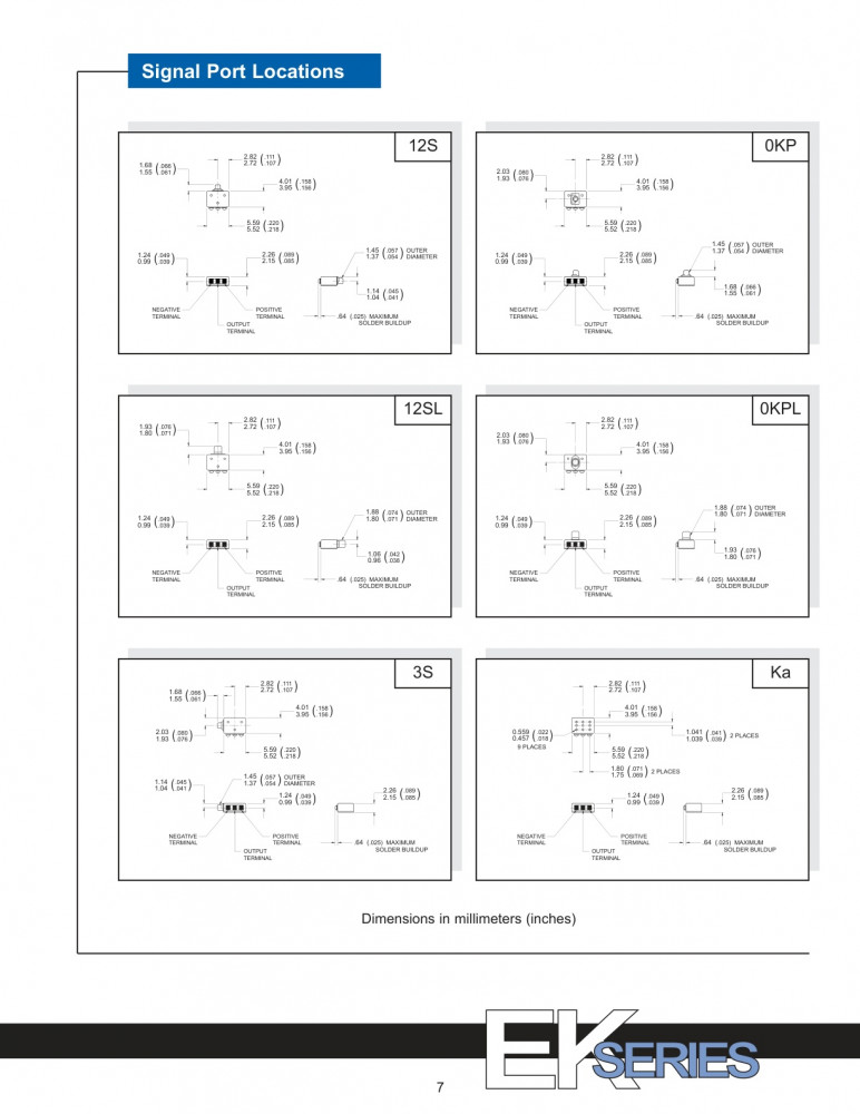Knowles microphone datasheet page 7