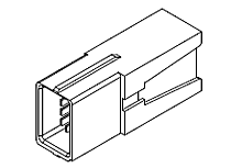 7.50mm Pitch EXTreme Ten60Power Hybrid Connector Plug Assembly Tin (Sn) Tails
