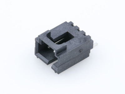 2.54mm Pitch SL Header, Single Row, Right-Angle, LCP, Shrouded, Surface Mount, Matte Tin (Sn) Plating, 25 Circuits